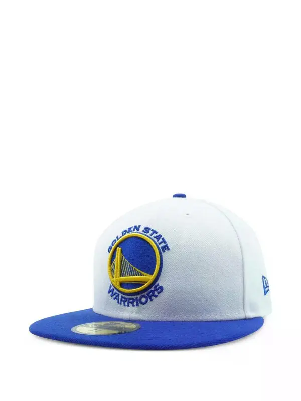 New Era Golden State Warriors Fitted Cap - White