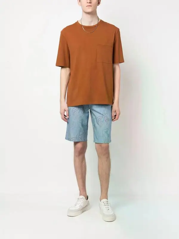 Viktor & Rolf Printed Cotton Knee-length Shorts