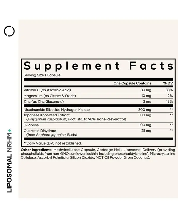 CODEAGE Liposomal Nrhm Resveratrol