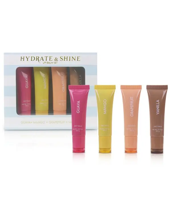 CREATED FOR MACY'S 4-piece Hydrated Lip Balm Set - No Color