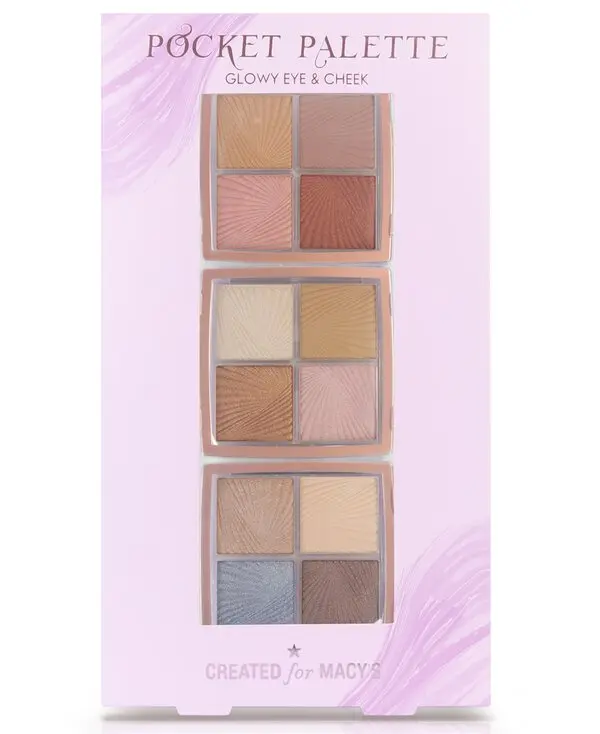 CREATED FOR MACY'S 3-piece Pocket Palettes Set