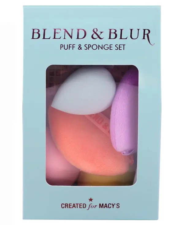 CREATED FOR MACY'S Macy's 6-pc. Multi Sponge And Puff Set - No Color