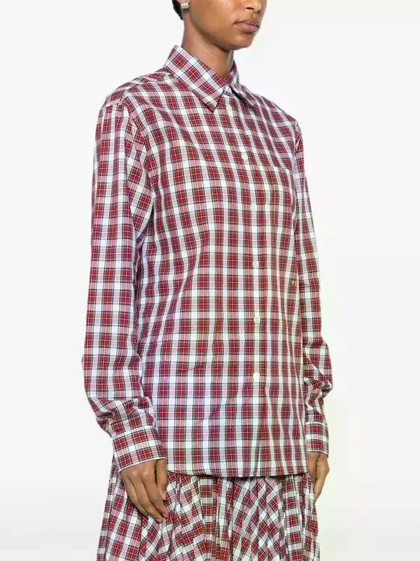 N°21 Check-pattern Button-down Shirt