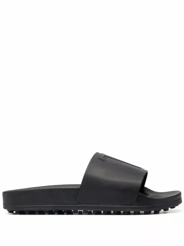 TOD'S Embossed Logo Sliders