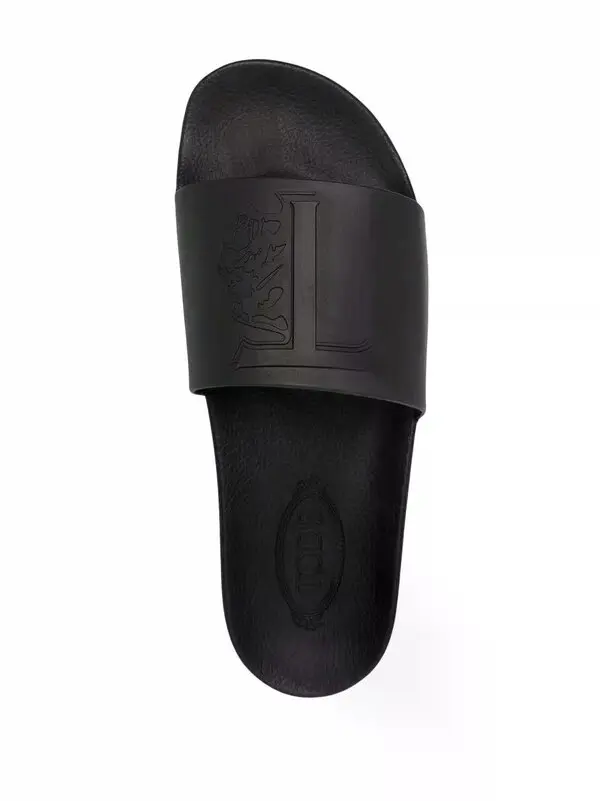 TOD'S Embossed Logo Sliders