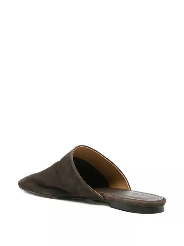 AeydĒ Suede Mules - Brown