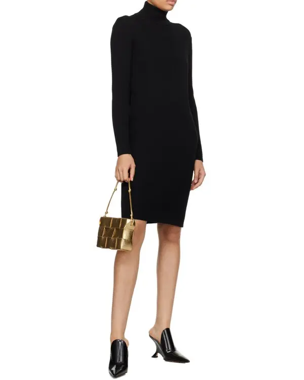 Bottega Veneta Pointed Toe Sculptural Heel Mules