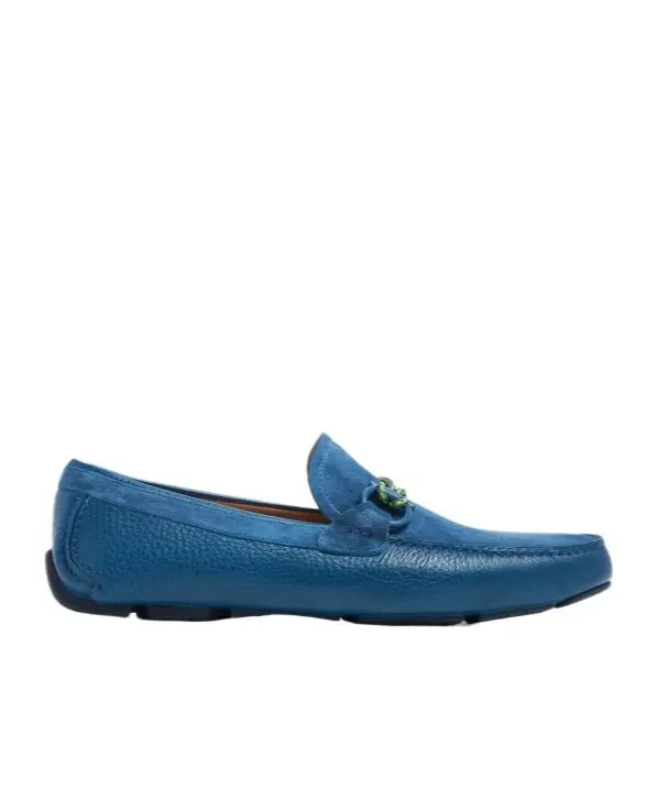 FERRAGAMO Gancini Driver Moccasins