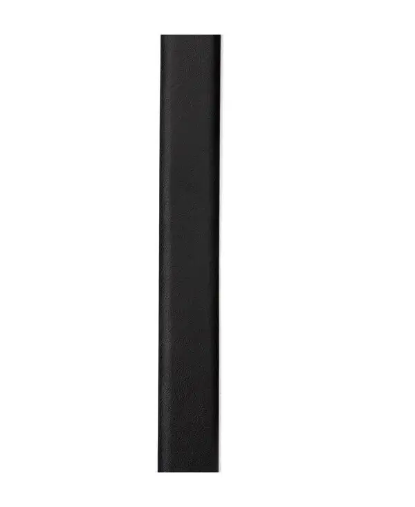 FERRAGAMO Gancini Slim Belt - Black
