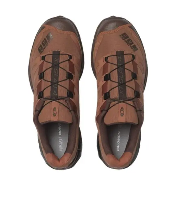 SALOMON Xt-4 Og Protective Russet Lace-up Sneakers - Brown