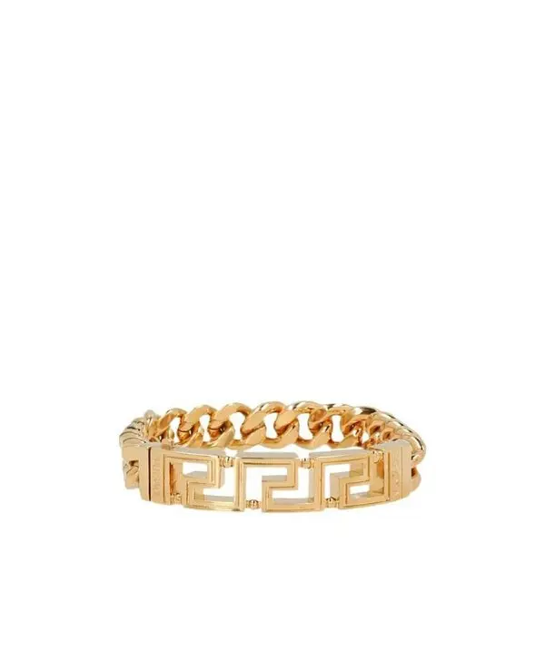 Versace Greca Chain Bracelet - Yellow
