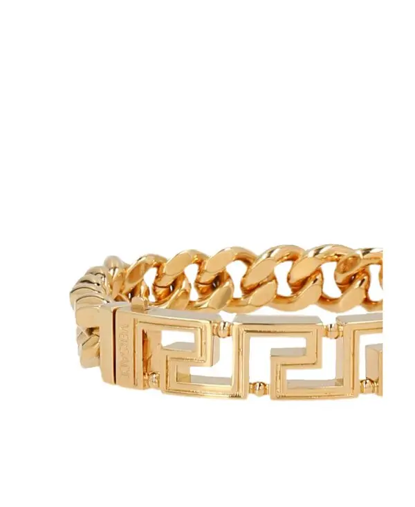 Versace Greca Chain Bracelet - Yellow