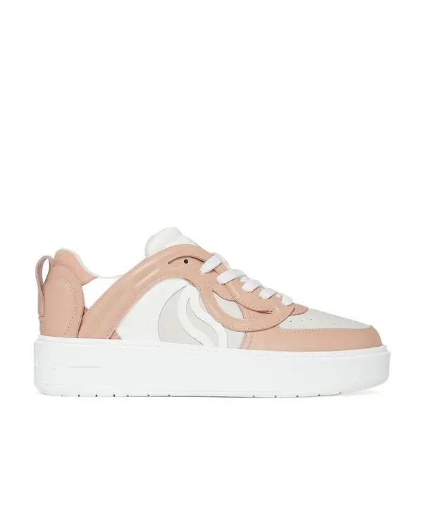 Stella McCartney S-wave Lace-up Sneakers - White