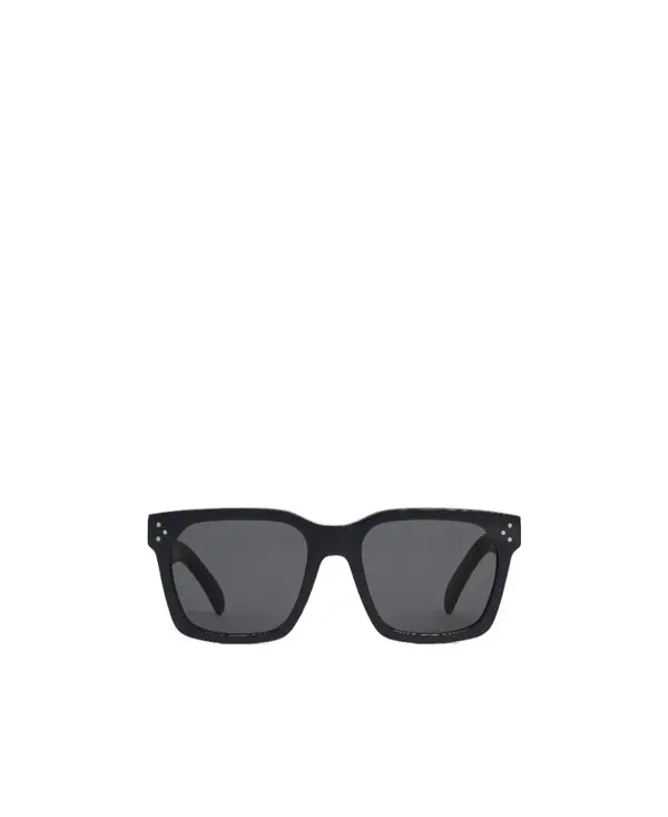 Celine Acetate Frame 45 Sunglasses - Black