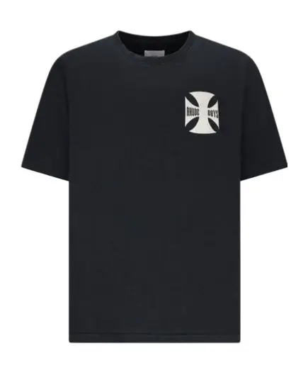 Rhude Cross Embellished Crewneck T-shirt