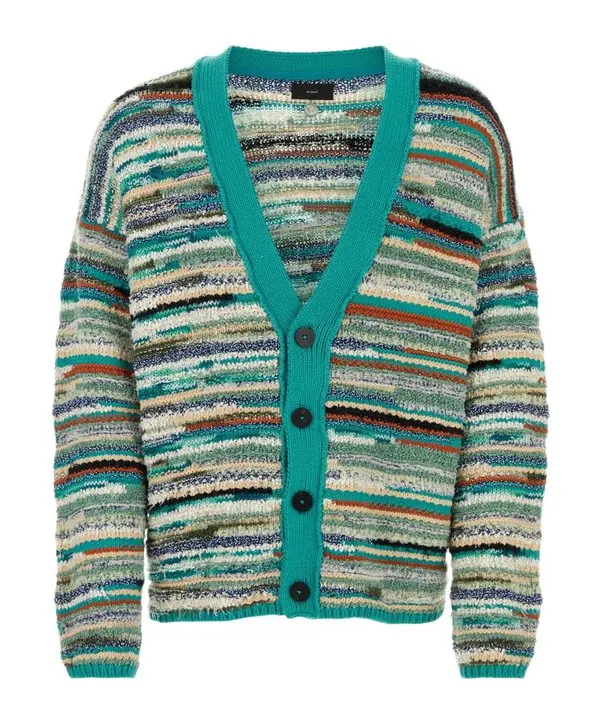 Alanui Madurai Striped V-neck Cardigan - Multicolor