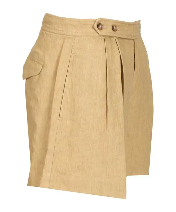 Polo Ralph Lauren High-rise Pleated Shorts