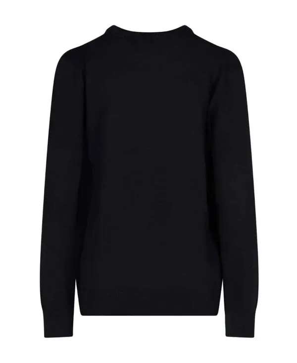 Maison Kitsuné Fox Patch Crewneck Jumper