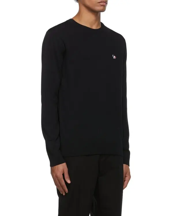 Maison Kitsuné Fox Patch Crewneck Jumper