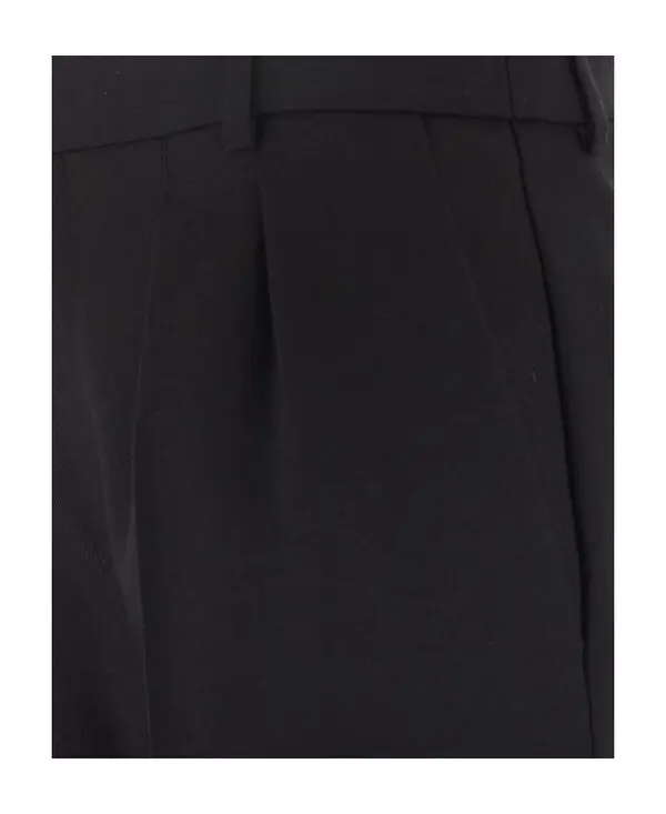 Saint Laurent Tailored Straight Leg Trousers - Black