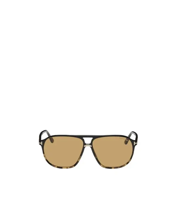 TOM FORD Bruce Aviator Sunglasses - Nude