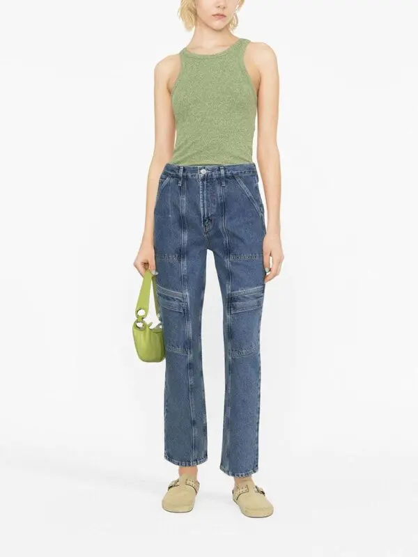 AGOLDE Cooper High-waisted Straight-leg Jeans