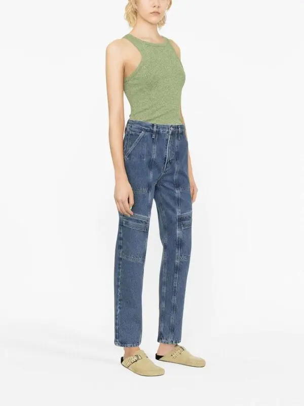 AGOLDE Cooper High-waisted Straight-leg Jeans