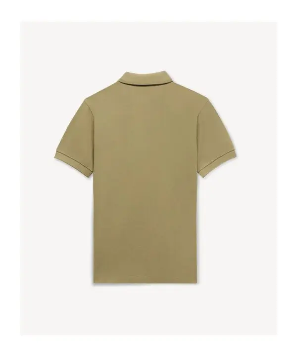 Kenzo Signature Embroidered Slim Polo Shirt - Khaki