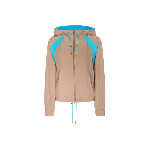 L'Agence Lark Windbreaker With Color Blocking