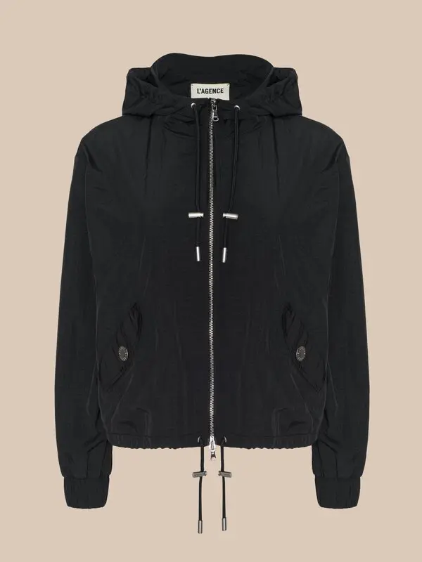 L'Agence Miro Hooded Windbreaker