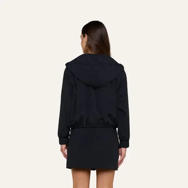 L'AGENCE Miro Hooded Windbreaker