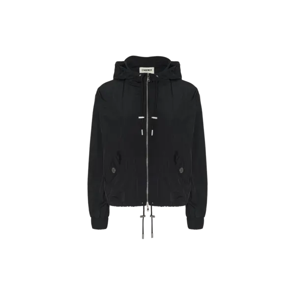 L'AGENCE Miro Hooded Windbreaker