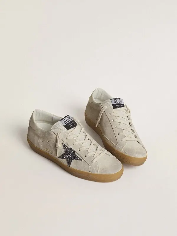 GOLDEN GOOSE Super-star Low-top Sneakers - Grey