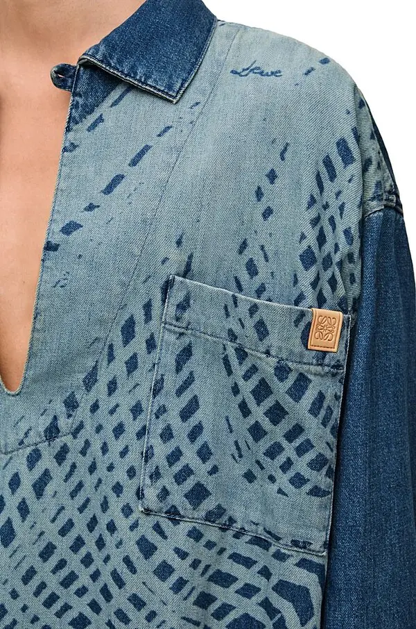 Loewe V-neck Denim Vareuse