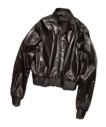 Gucci Soft Nappa Leather Bomber Jacket