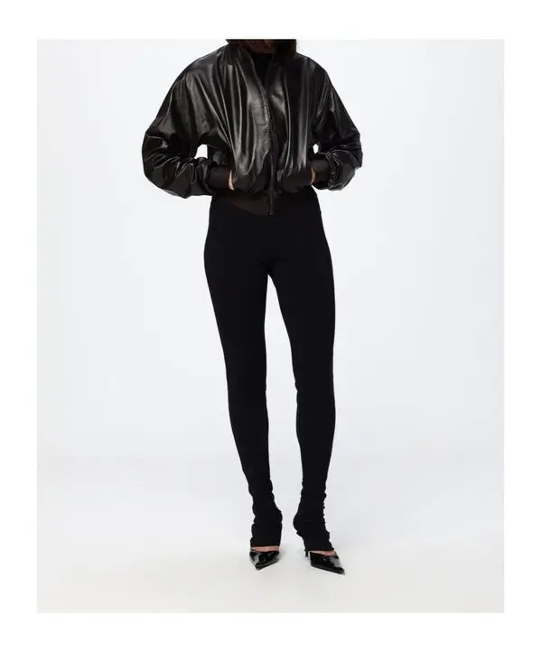 Gucci Soft Nappa Leather Bomber Jacket