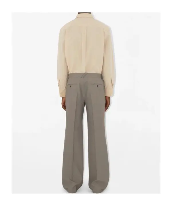 Burberry Edk Embroidered Long-sleeved Shirt