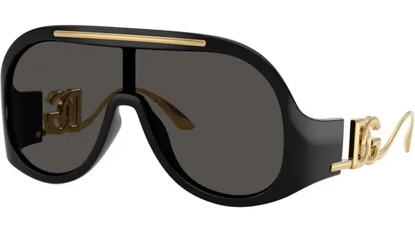 Dolce & Gabbana Logo Aviator Sunglasses