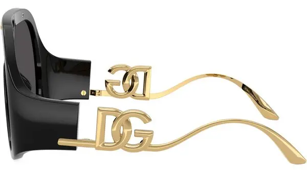 Dolce & Gabbana Logo Aviator Sunglasses