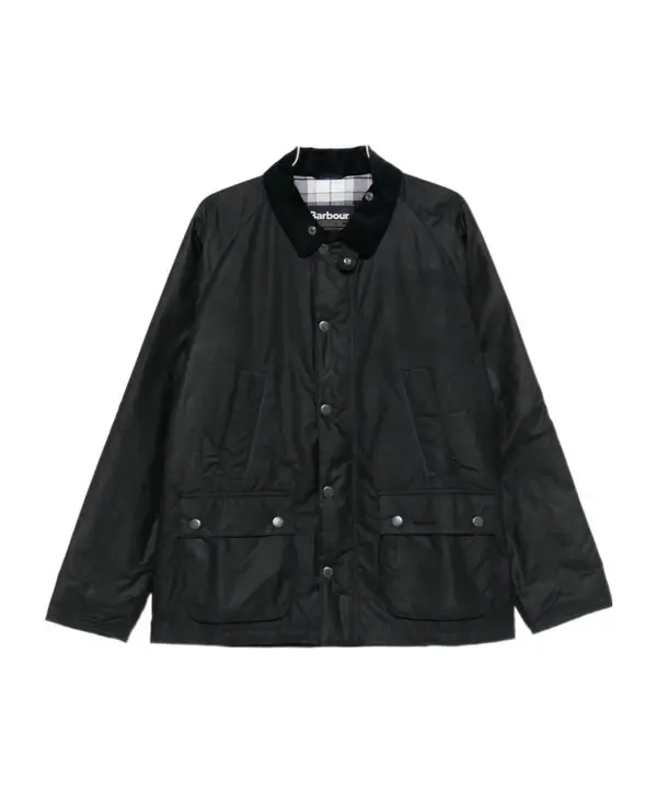 Barbour Crinkled Finish Shirt Jacket - Black