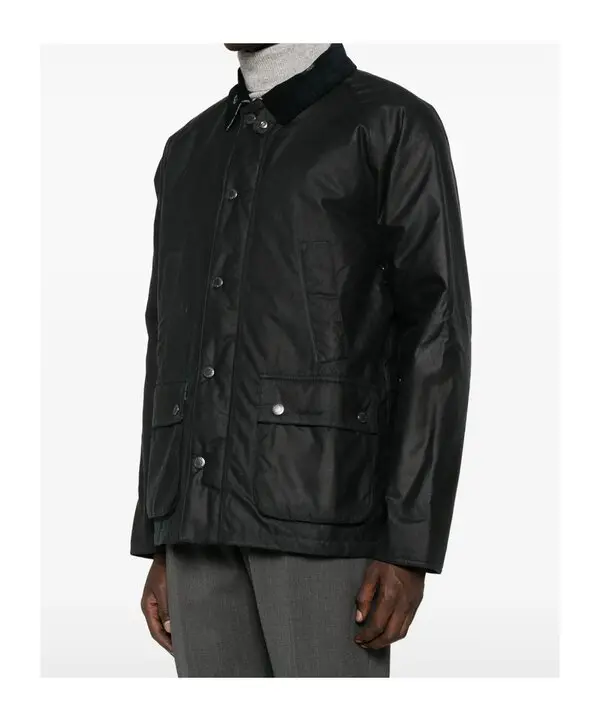 Barbour Crinkled Finish Shirt Jacket - Black