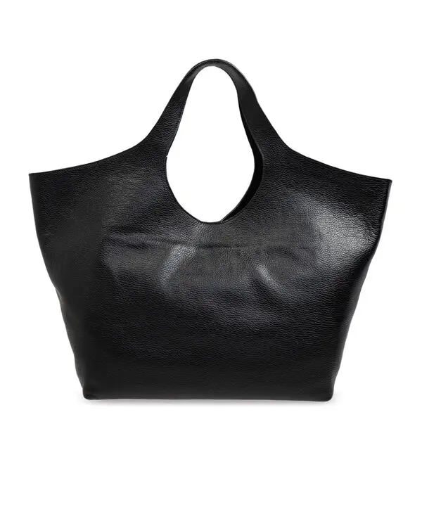 ANINE BING Lili Logo Embossed Tote Bag