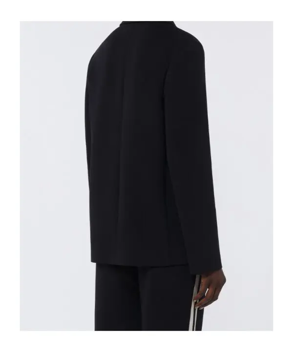 Max Mara Single-breasted Scuba Jersey Blazer