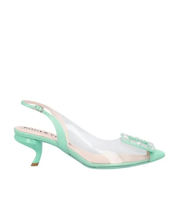 ROGER VIVIER Buckled Slingback Pumps