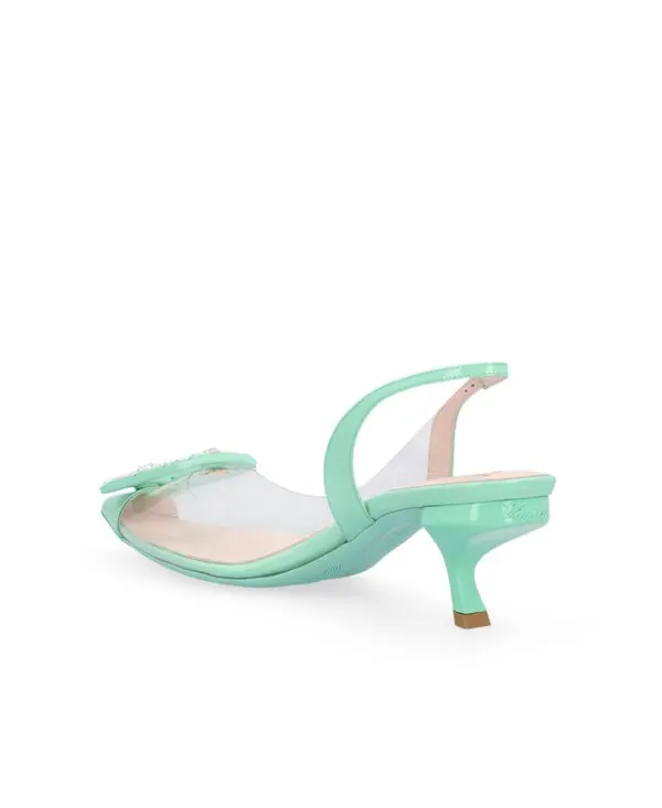 ROGER VIVIER Buckled Slingback Pumps