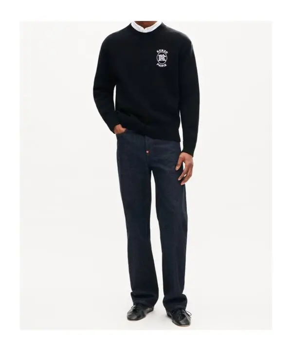 Kenzo Emblem Embroidered Jumper