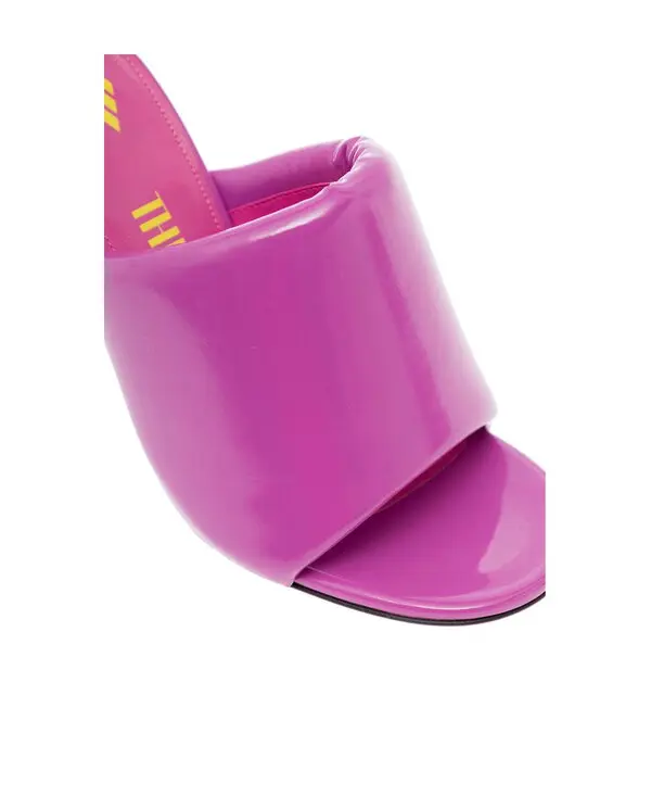 Attico Rem Heeled Open-toe Mules - Pink