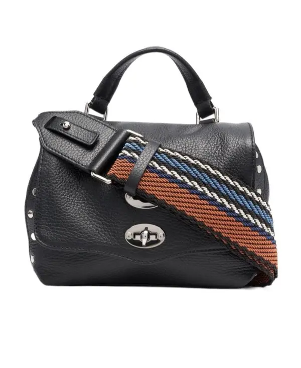 ZANELLATO Baby Postina Leather Tote Bag - Black