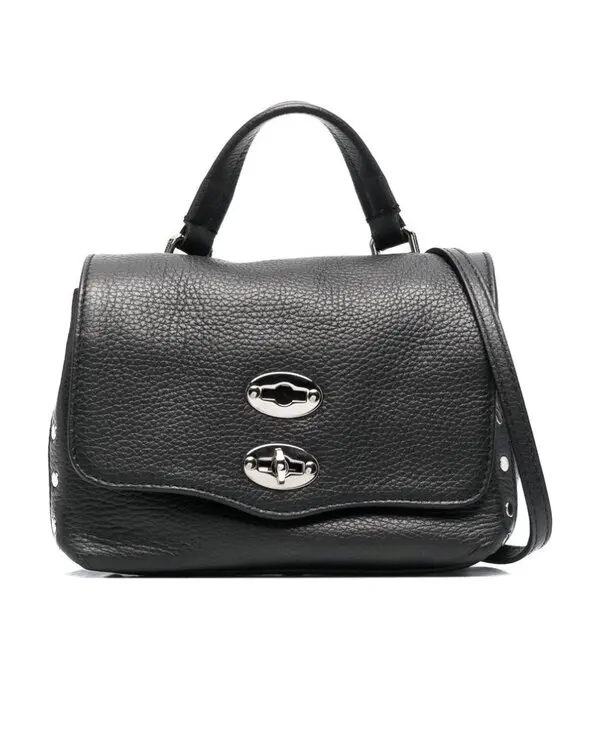 ZANELLATO Baby Postina Leather Tote Bag - Black