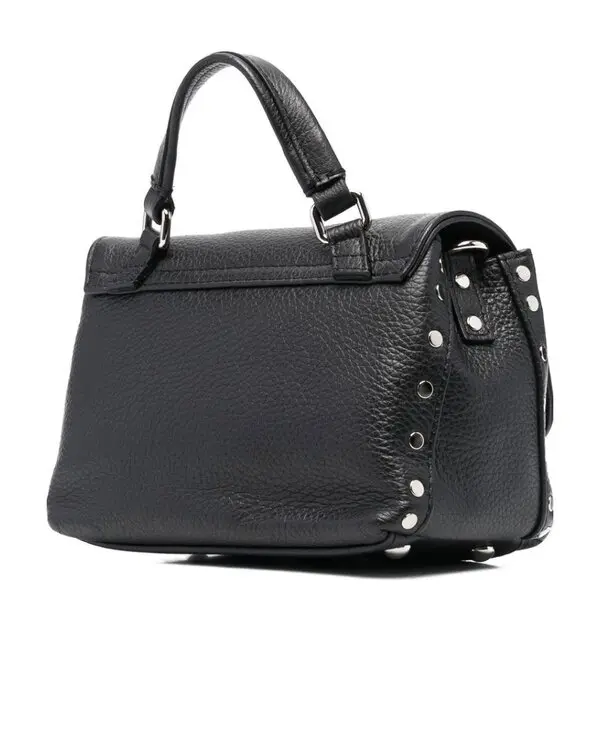 ZANELLATO Baby Postina Leather Tote Bag - Black